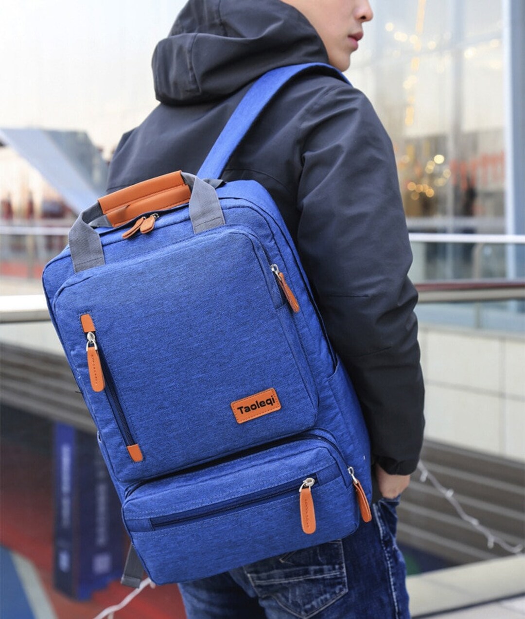 Casual Business Men Computer Backpack Light Laptop Bag 2021 - Etsy