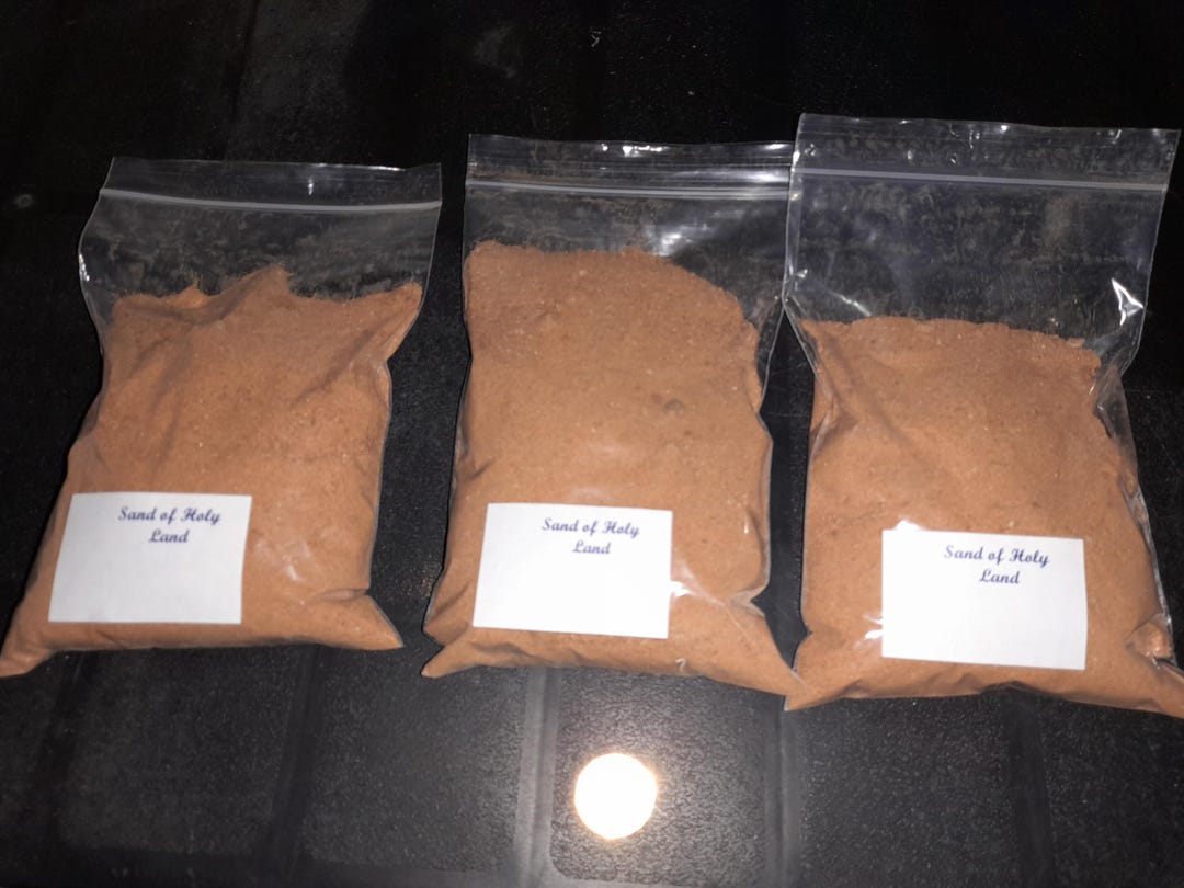 3 Lbs Sand From Jerusalem, Holy Land, Sand Ceremony - Etsy