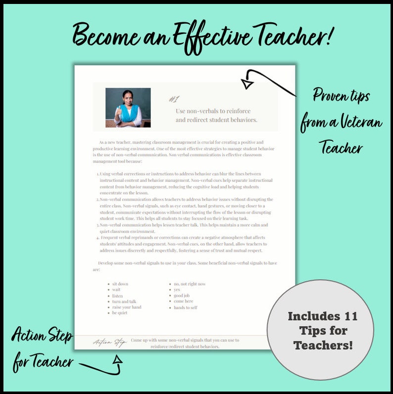 New Teacher Guide or First Year Teacher Ebook & Teacher Resources for ...