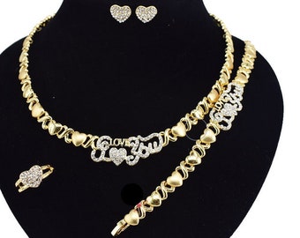 New xo Hug and Kiss Chain 7mm/18 Necklace - Etsy