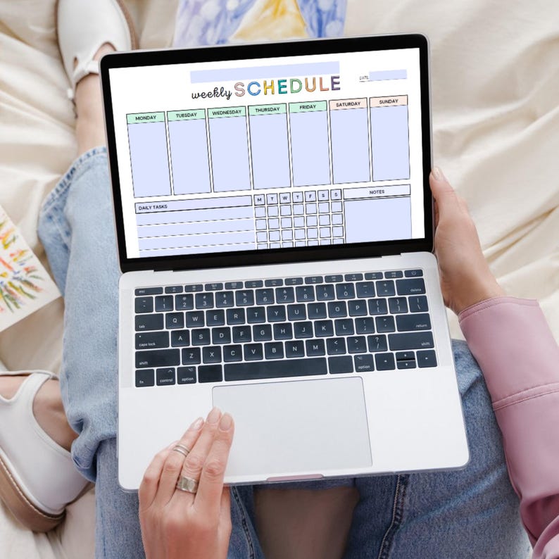Editable Weekly Schedule for Kids | Kids Weekly Planner PDF | Weekly ...