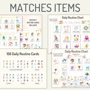 Unicorn Daily Routine Chart: Kids Visual Schedule (printable PDF) - Etsy