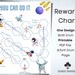 Printable Reward Chart | Behavior Chart | Daily Chore Chart | Kids ...