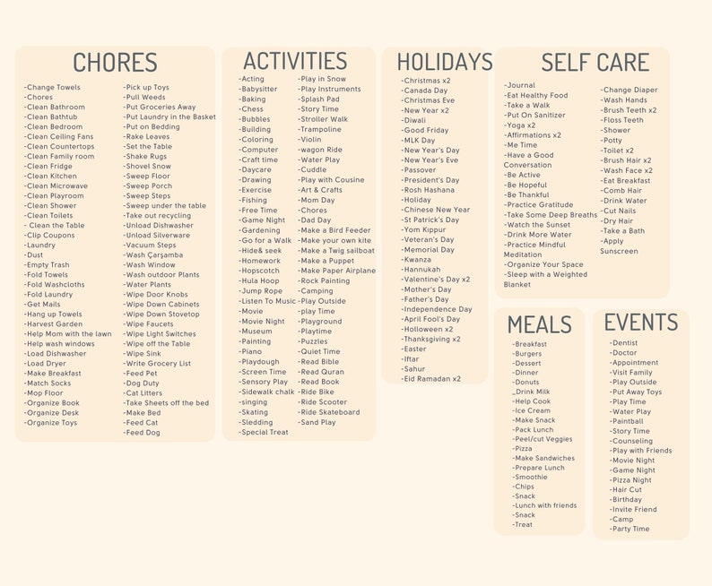 Daily Routine Cards, Visual Schedule, Printable Daily Routine Charts ...