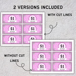 Editable Kids Reward Bucks, Printable, Mom Bucks, Kids Reward Coupons ...
