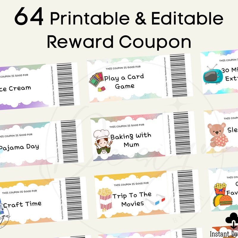 Reward Coupons - Etsy