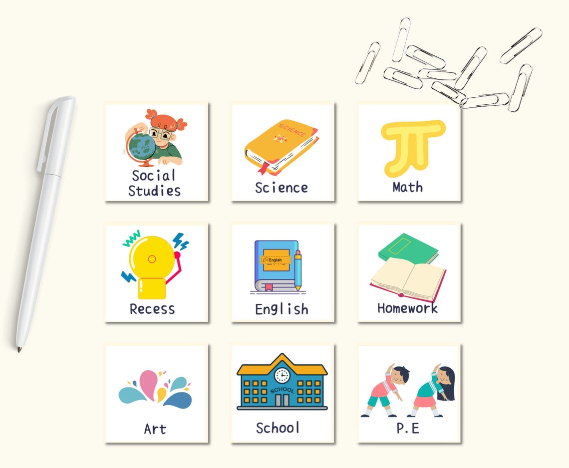 200 Daily Routine Cards, Editable Kids Daily Rhythm Cards, Toddler ...