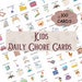 Printable Daily Chore Cards, Toddler Chores, Preschool Routine, Kids ...