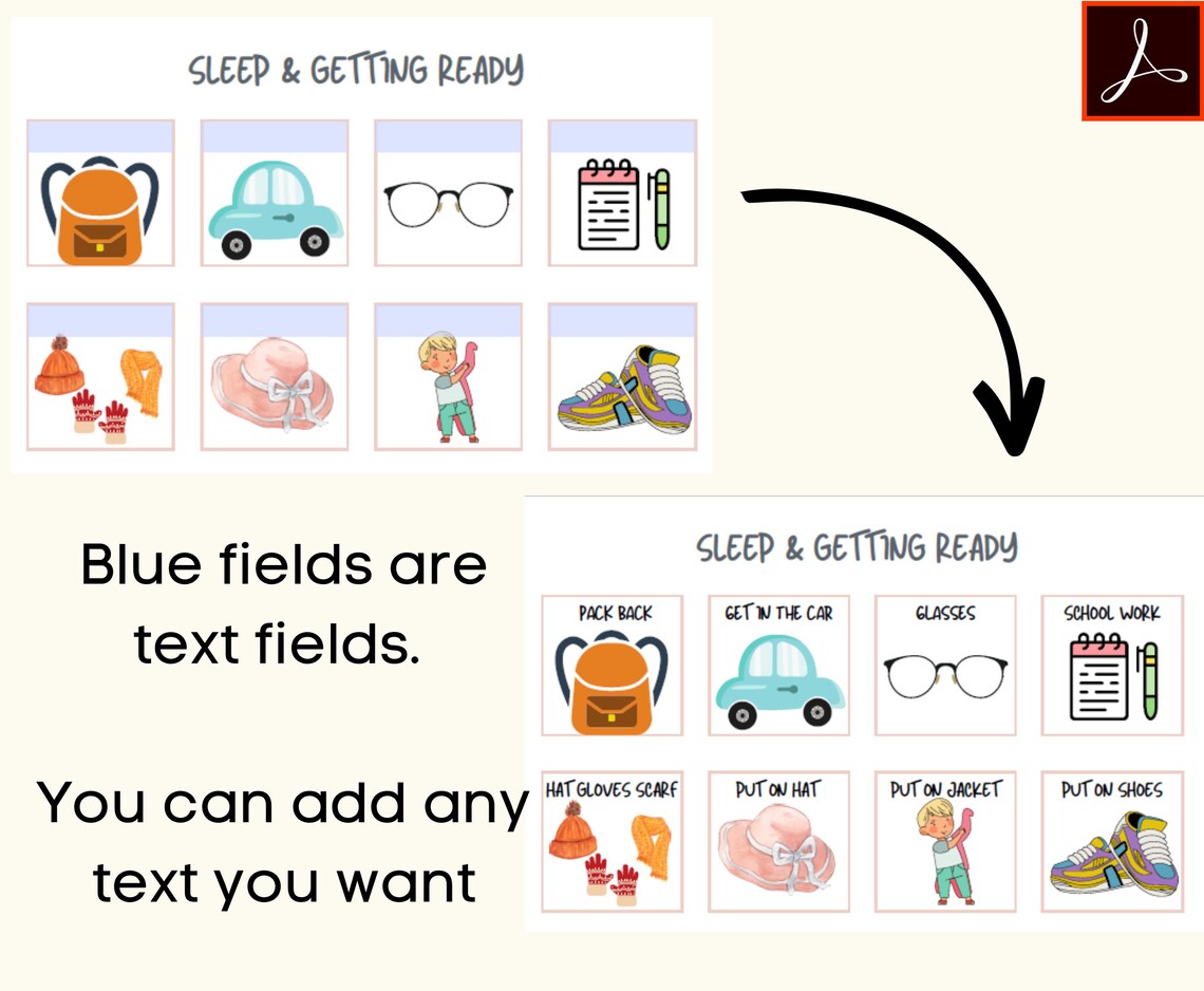 Routine Cards, Visual Schedule, Toddler Routine Cards, School and Chore ...