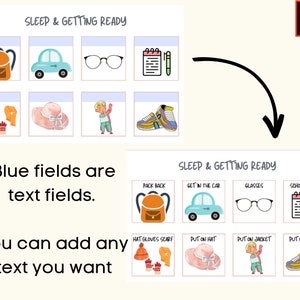 Routine Cards, Visual Schedule, Toddler Routine Cards, School and Chore ...