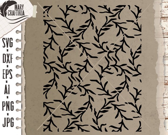 Stencil Background Svg Dxf Eps Png Digital Files Instant - Etsy UK
