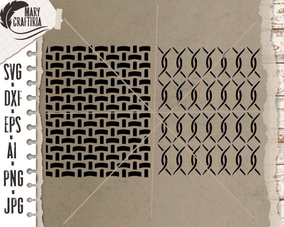Stencils Mesh Svg Dxf Stencil Svg Stencil Dxf Eps Svg | Etsy Canada