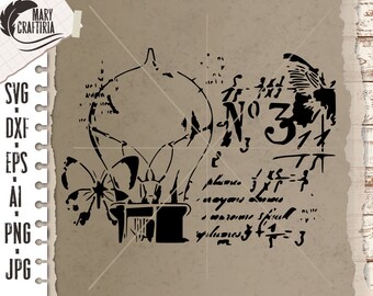 Stencil Steel Svg, Eps, Dxf, Cut Files Svg, Files for Cricut ...