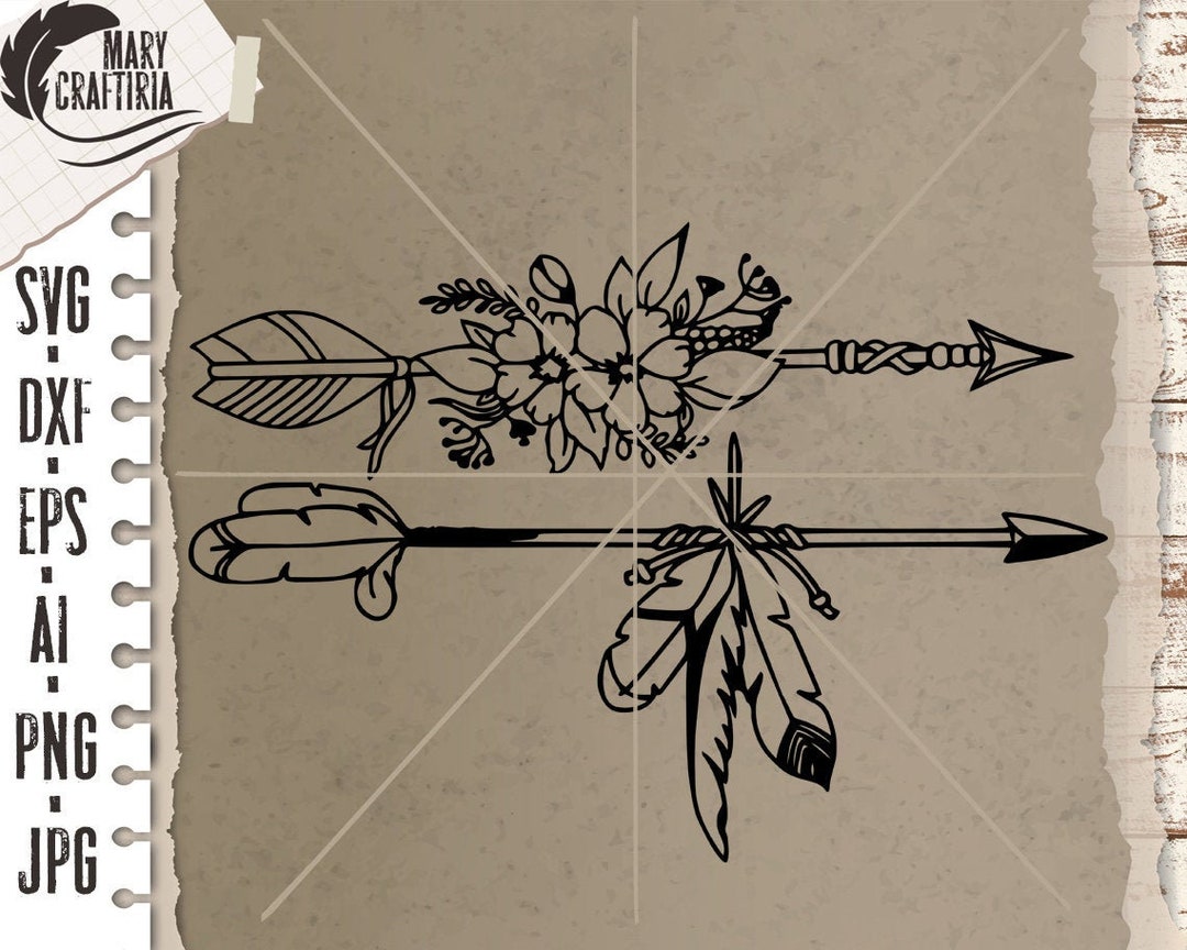 Arrow Clipart Svg, Dxf, Png, Cutt Files Svg, Arrows Svg, Eps, Files for ...
