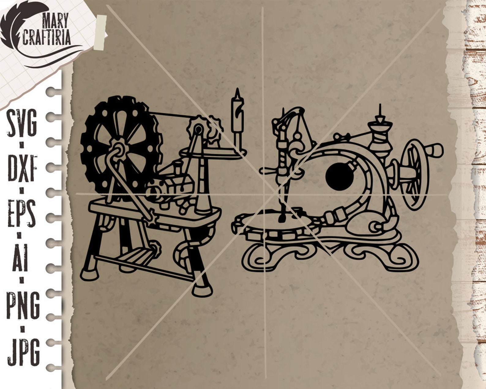 Sewing Machine Svg Dxf Eps Machine Svg Cut File Svg Files | Etsy