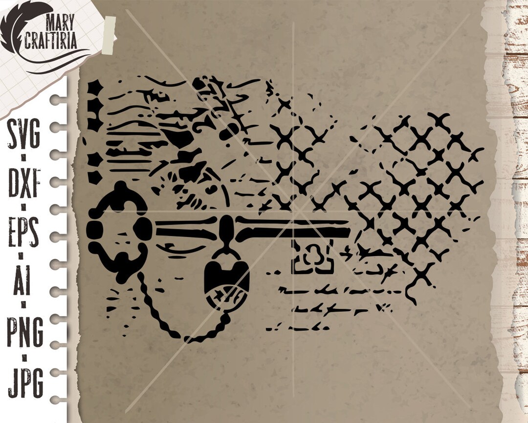 Stencil Background, Stencil Cutting Files SVG, DXF, EPS, Laser Files ...