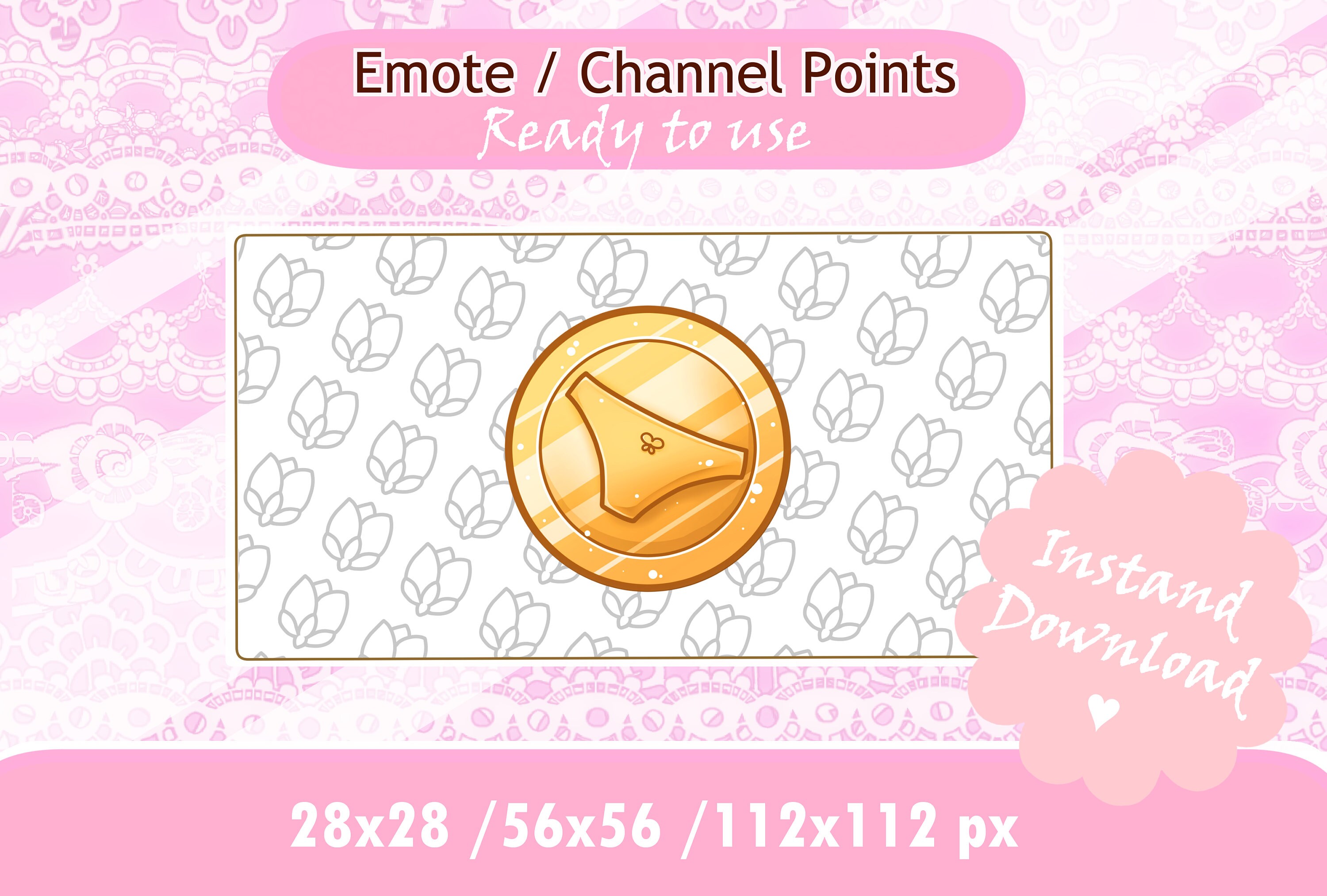 Panty Channel Point/emote - Etsy