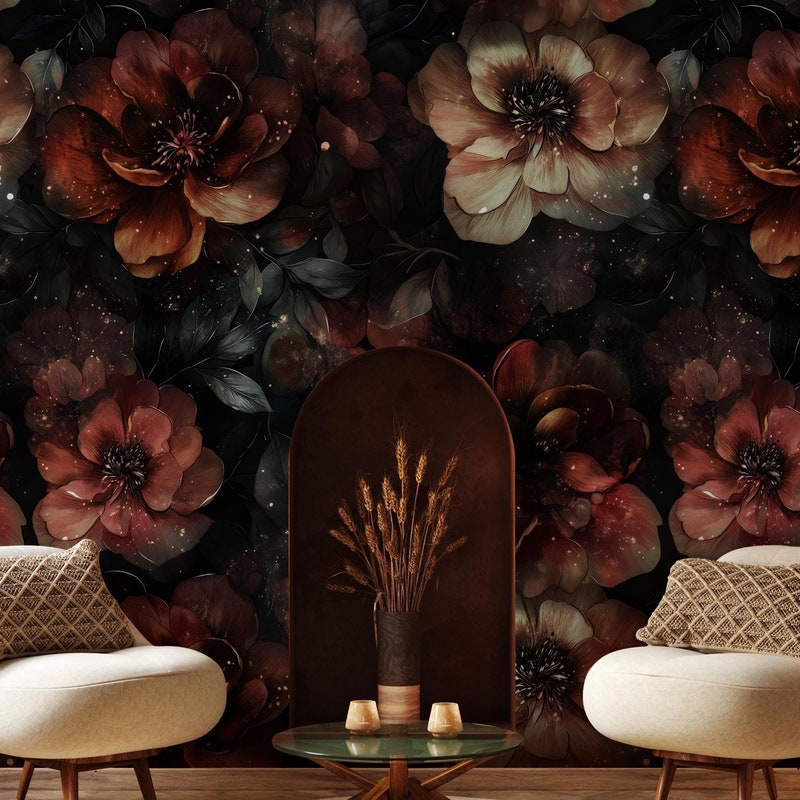 Dark Moody Wallpaper - Etsy