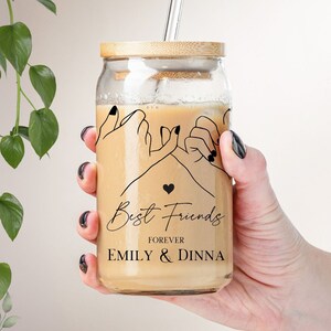 Friendship Cup Best Friend Gift Tumbler BFF Gift Idea Long Distance ...