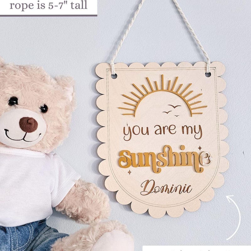 You Are My Sunshine Wood Sign - Etsy