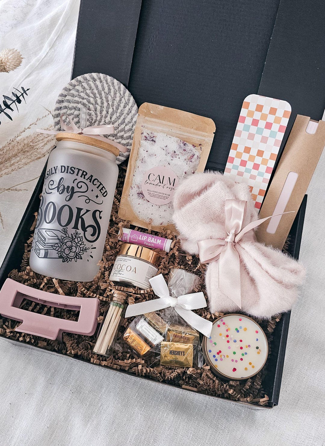 Gift for Reader Women Book Lover Gift Box Bookish Gift Basket Book Club ...