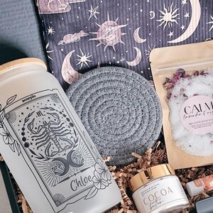 Scorpio Gift Astrology Gift Box for Her Star Sign Present Personalized ...