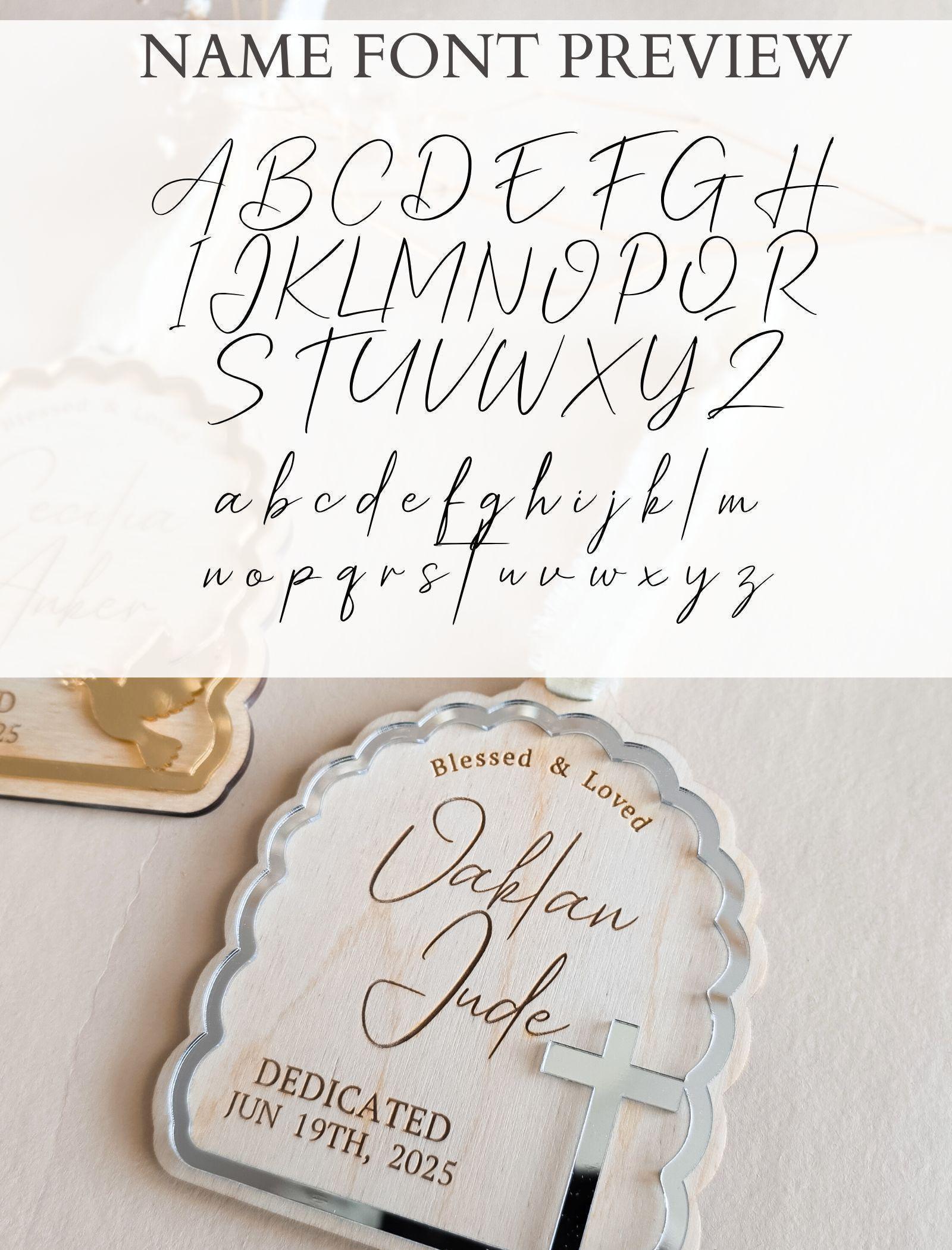 Custom Baptism Ornament for Baby Christening Keepsake Gift to Godson ...
