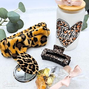 Cheetah Print Gift Box for Best Friend Leopard Print Birthday Gift for ...