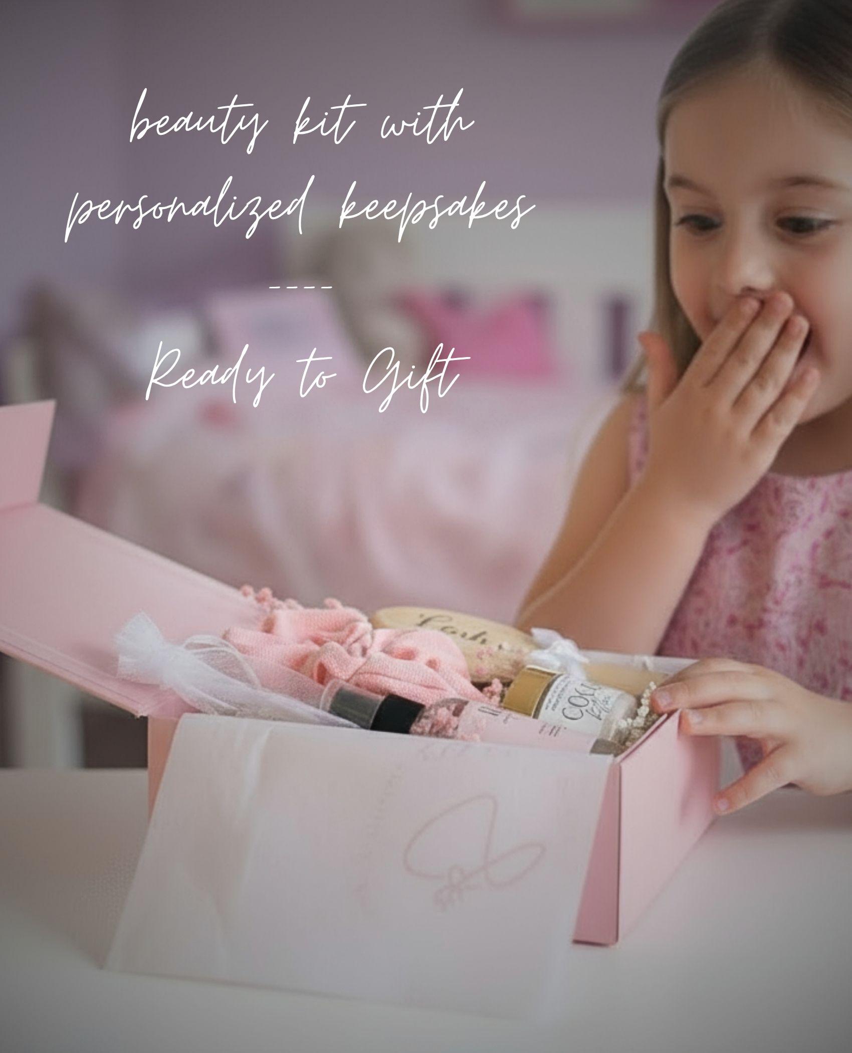 Personalized Tween Self-care Gift Set Custom Engraved Name Bamboo ...