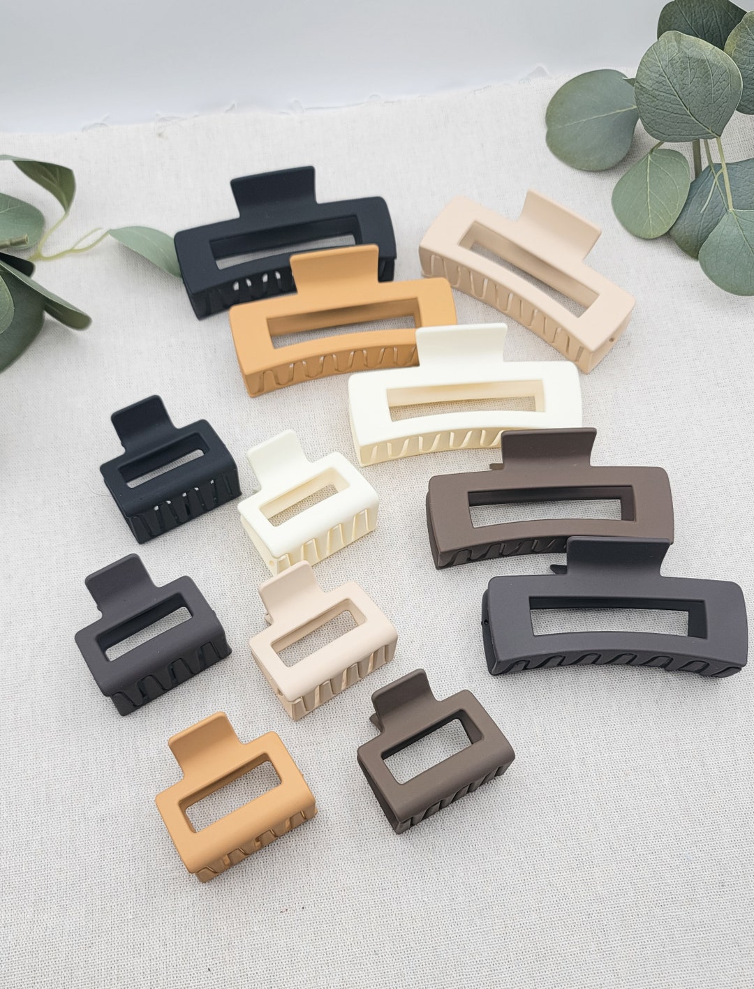 Matte Neutral Hair Claw Clip ADD-ON for Gift Boxes - Etsy