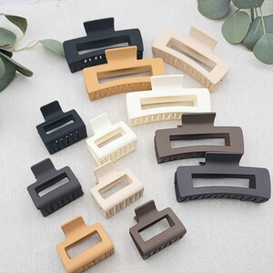 Matte Neutral Hair Claw Clip ADD-ON for Gift Boxes - Etsy