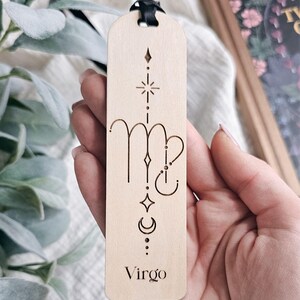 Personalized Zodiac Bookmarks Zodiac Gifts Book Lovers Astrology Gift ...