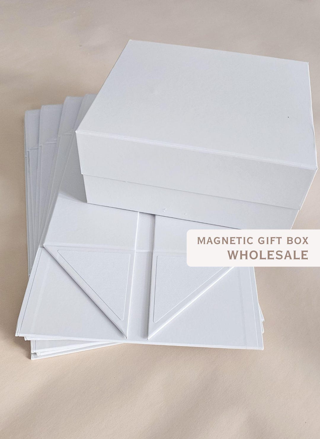 Magnetic Gift Box Bulk Empty Luxury Box Party Favor White Magnetic Box ...