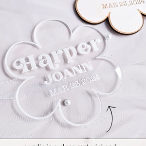 New Baby Name Sign Hospital Baby Announcement Sign for Baby Girl Name ...