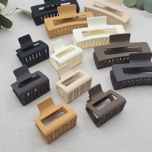 Matte Neutral Hair Claw Clip ADD-ON for Gift Boxes - Etsy