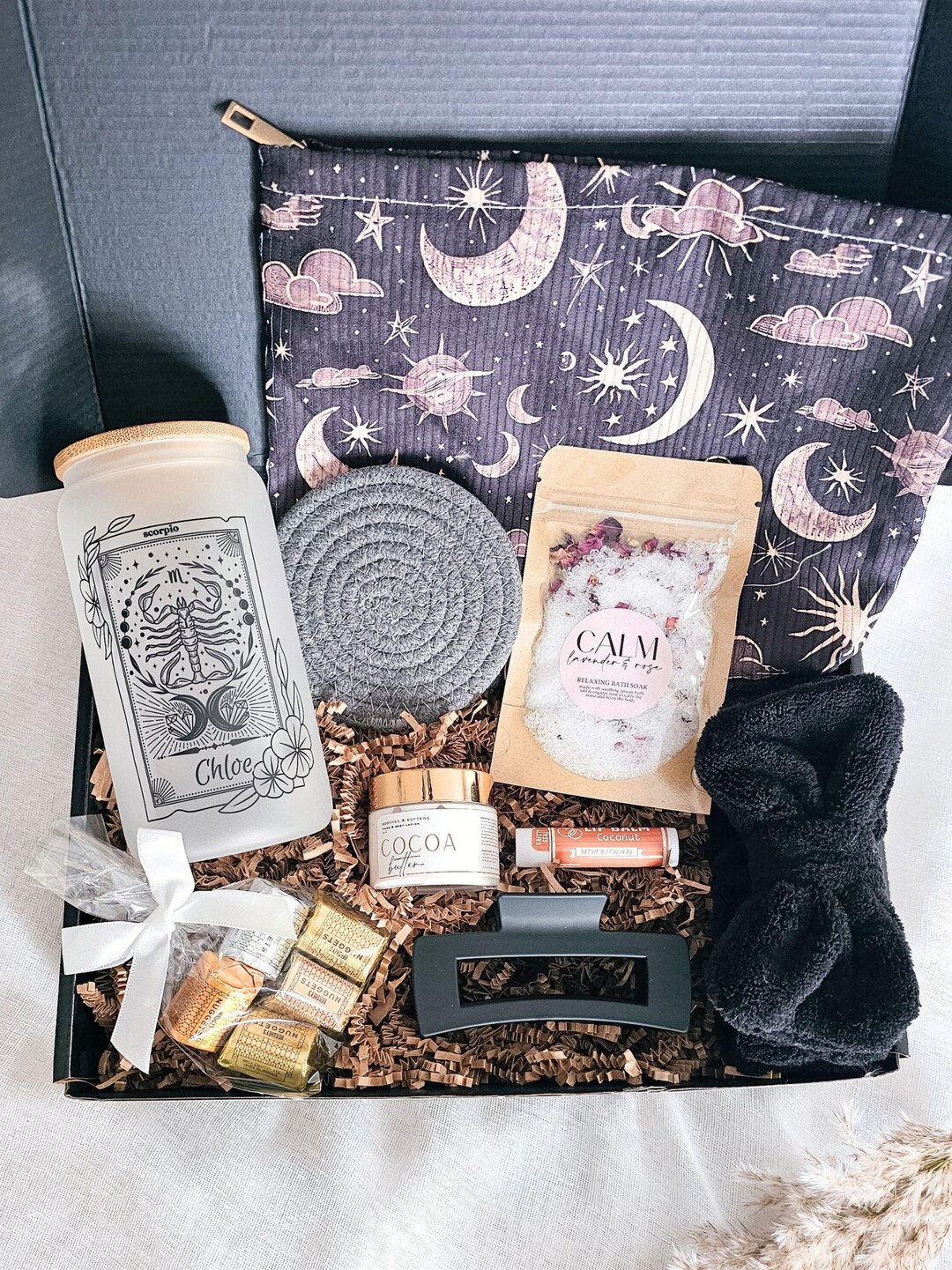 Scorpio Gift Astrology Gift Box for Her Star Sign Present Personalized ...