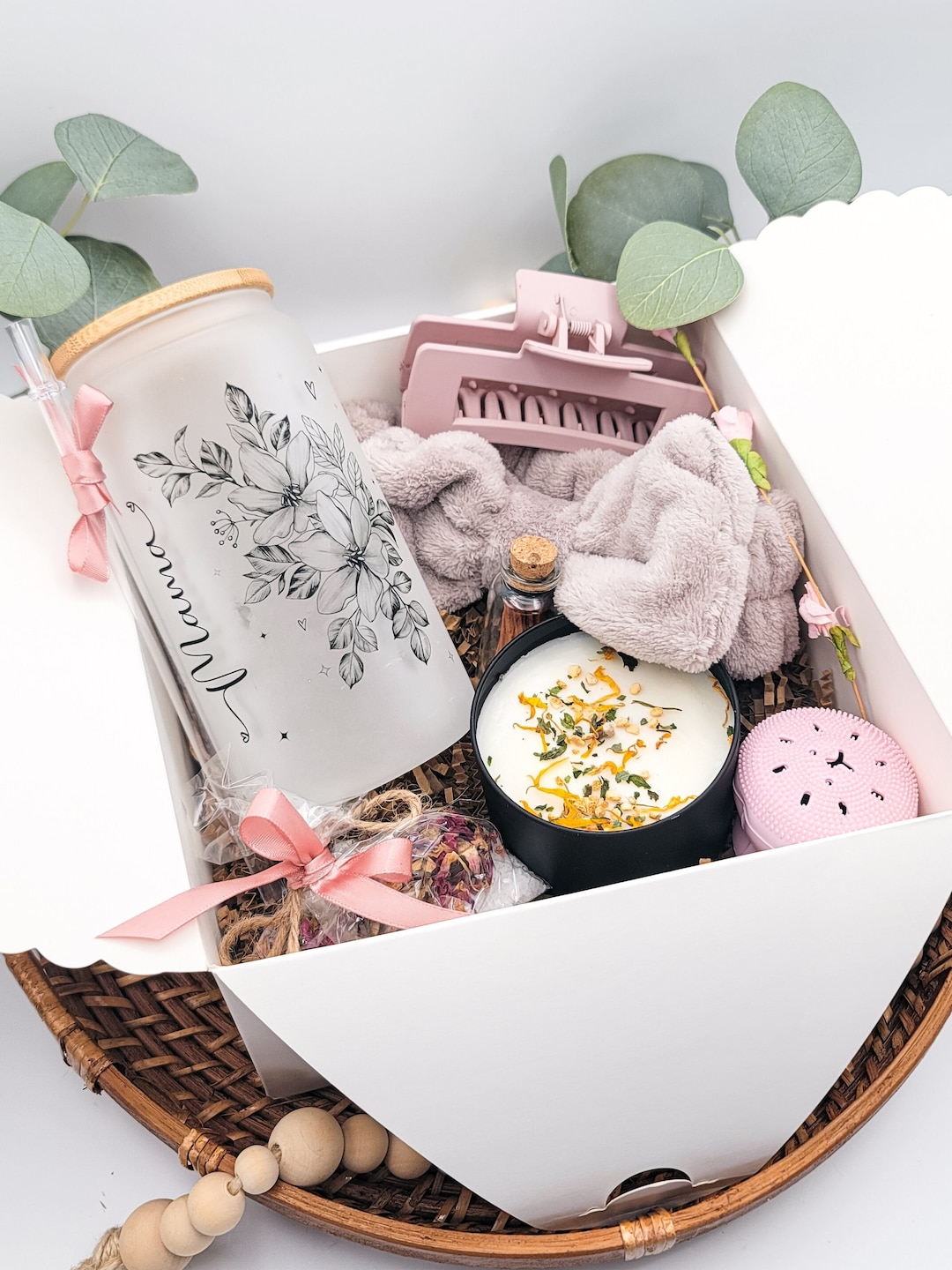 Pampering Gift Box for Mom Self Care Box for Women Spa Gift Box New ...