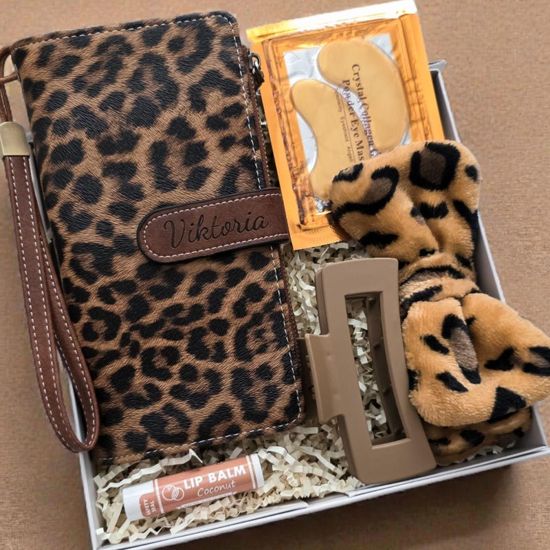 Leopard Print Friend Card - Etsy