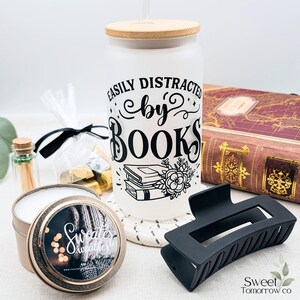 Book Lover Gift Box Birthday Bookish Gift for Friend Birthday Gift for ...