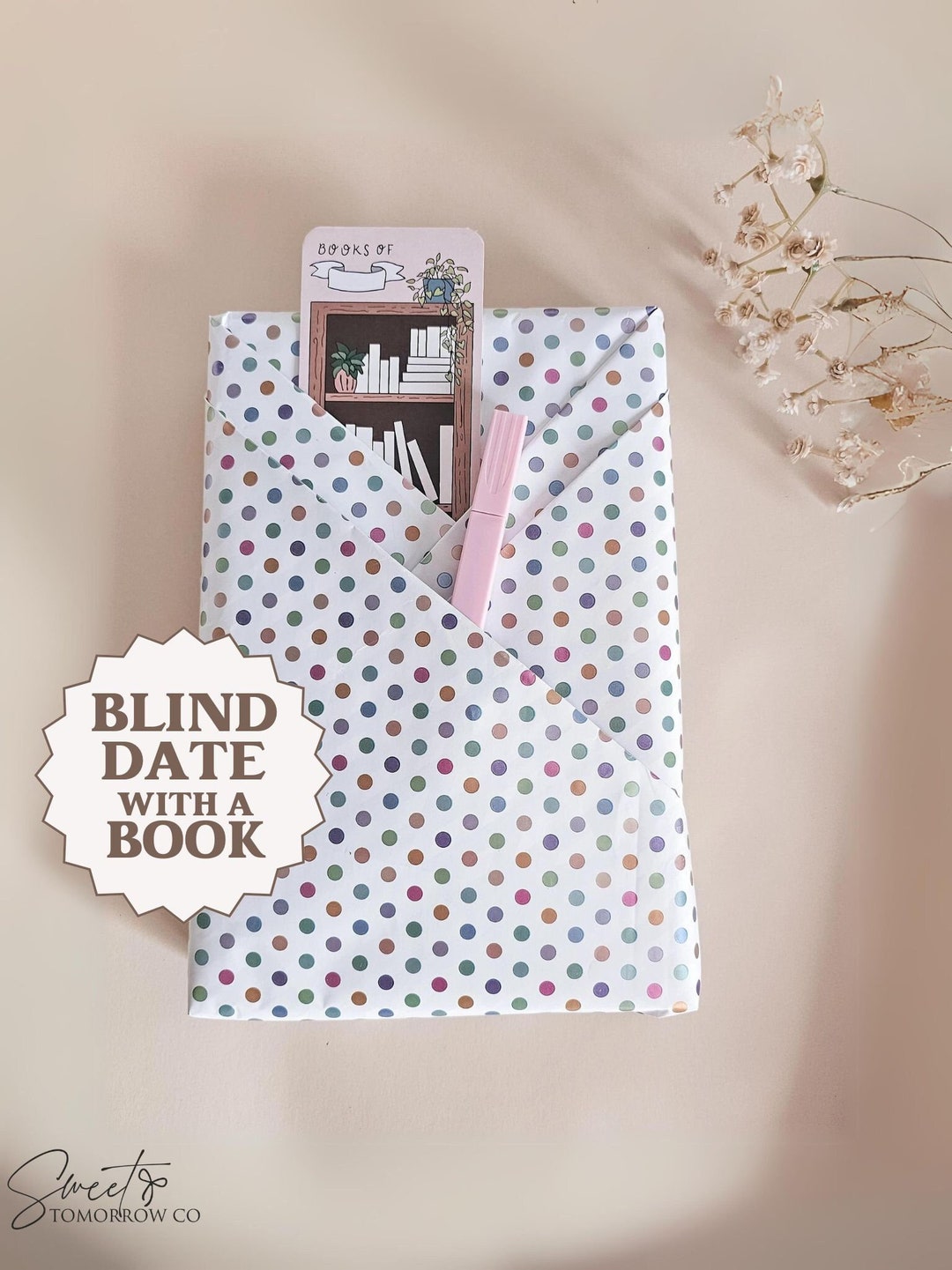 Mystery Book Gift for Book Lover Gift Box Spa Birthday Box for Reader ...