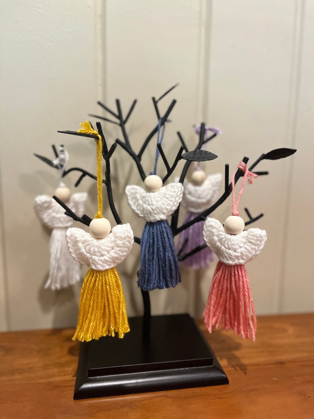 Angel Ornament. Guardian Angel. Christmas Ornament. Handmade Ornament ...