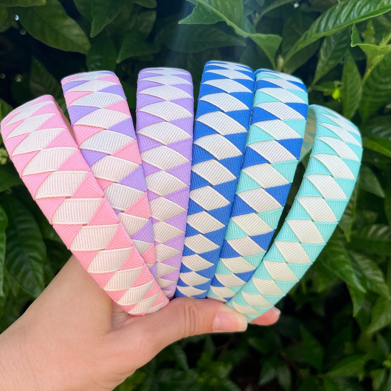 Ribbon Headband - Etsy