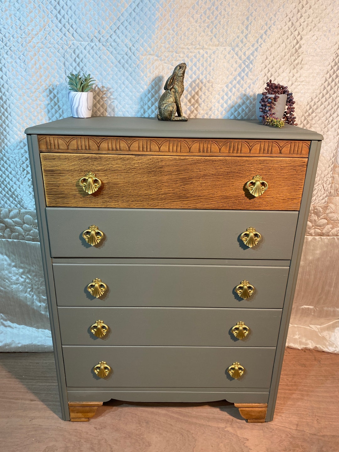 NOW SOLD Harris Lebus 5 Drawer Chest of Drawers - Etsy