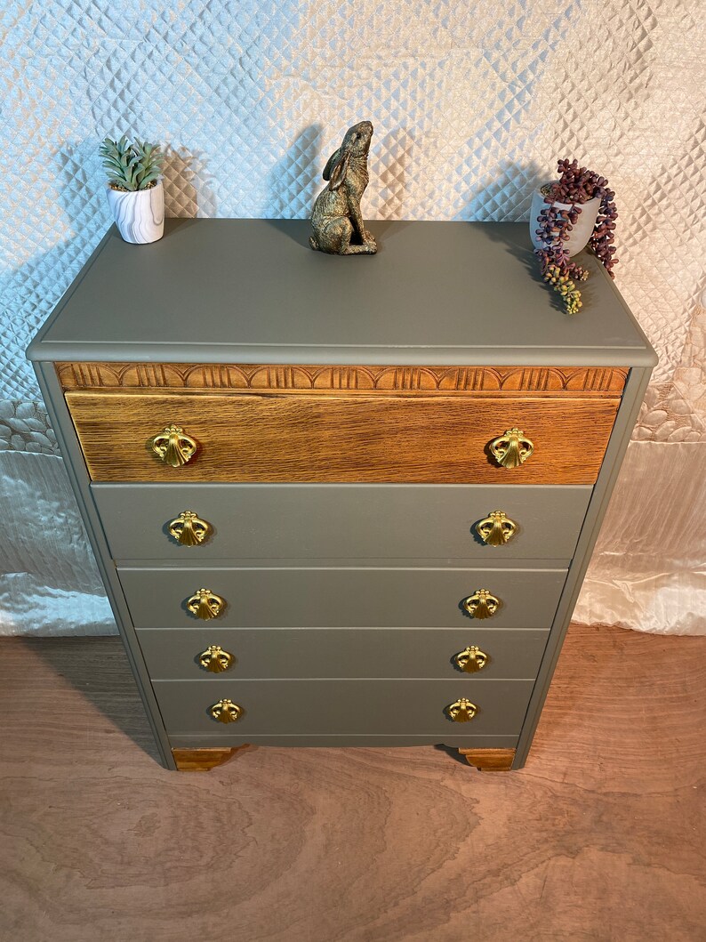 NOW SOLD Harris Lebus 5 Drawer Chest of Drawers - Etsy