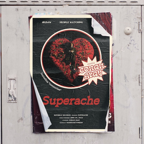 Superache Retro Style Poster Print - Etsy