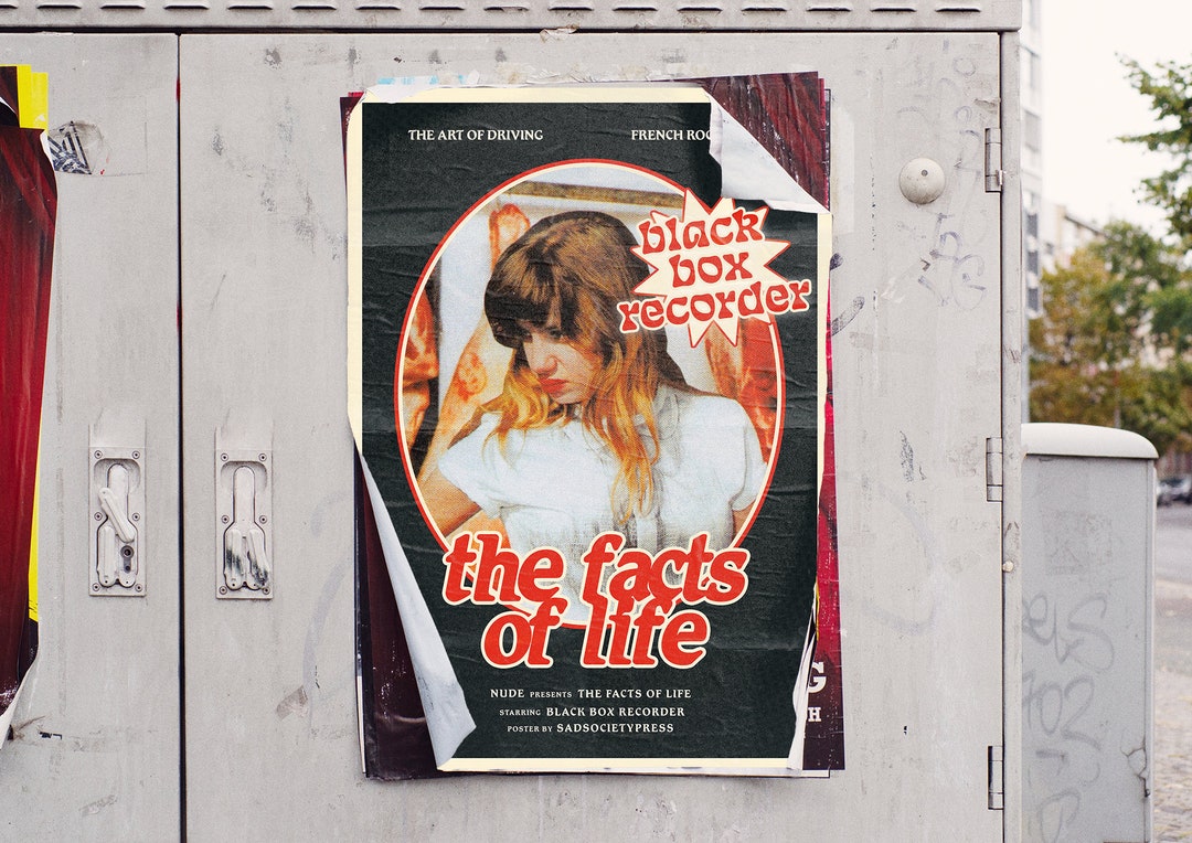 Black Box Recorder the Facts of Life Retro Movie Poster A4 - Etsy