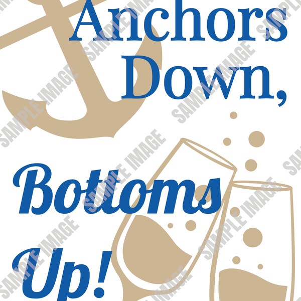 Bottoms up Sign - Etsy
