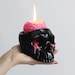 Human Brain Candle in Skull Candle Holder | Set of Two Brains in Skull ...