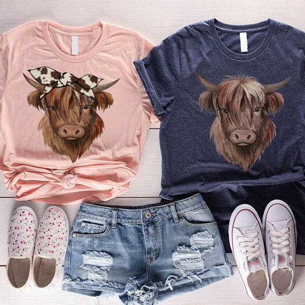 Cow Shirt - Etsy