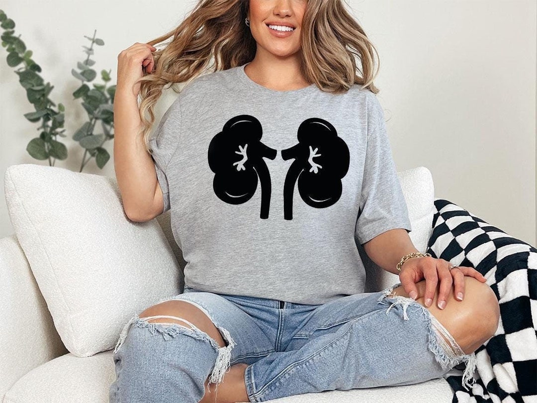 Kidney Graphic Shirt, Dialysis Kidney Nurse Shirts, Kidney Donation ...